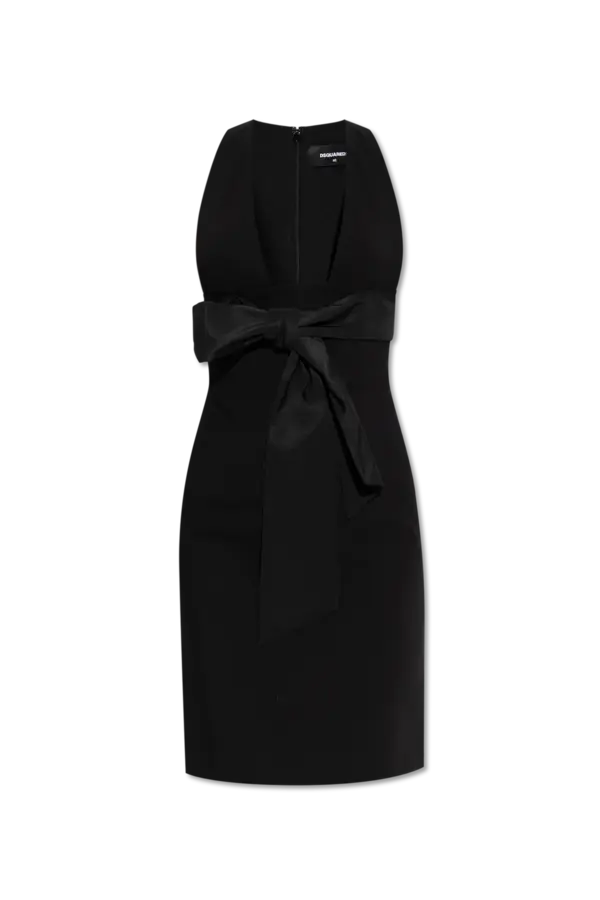 Dsquared2 Fitted Dress With Bow Detail
