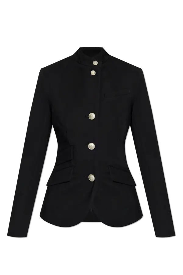 Rag & Bone Stand-up Collar Blazer - Black