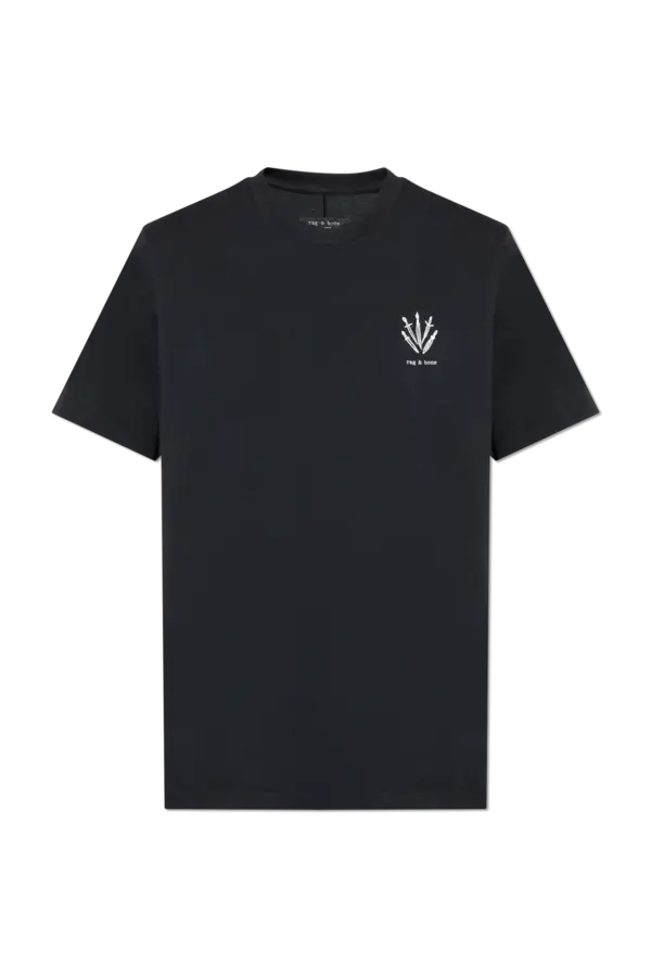 Rag & Bone Cotton T-shirt With Logo