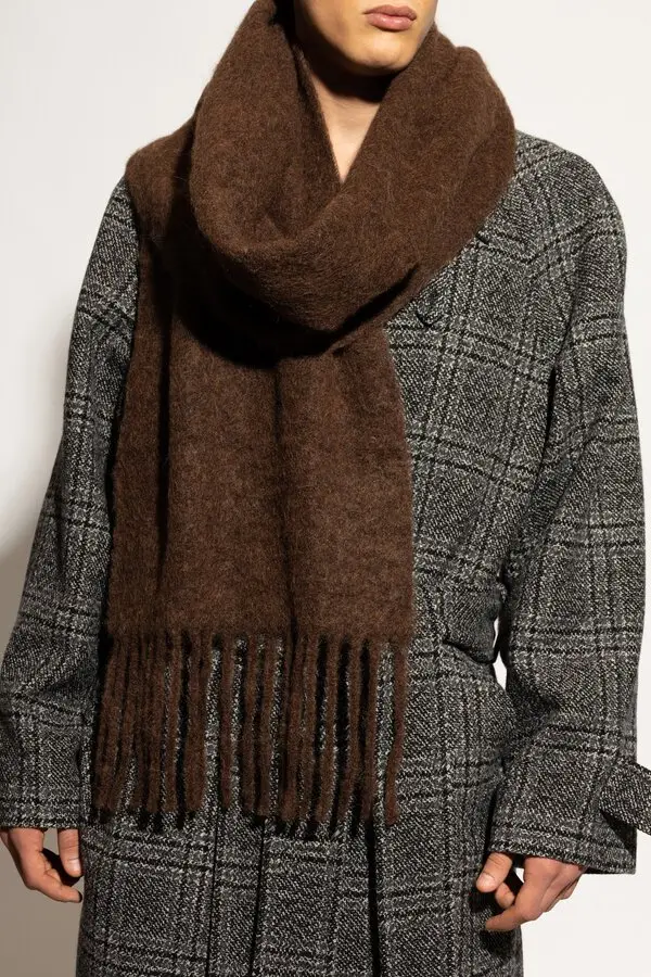 Jacquemus Scarf With Logo Patch