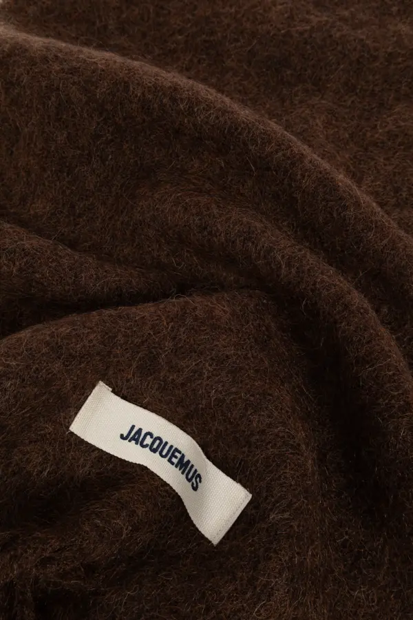Jacquemus Scarf With Logo Patch
