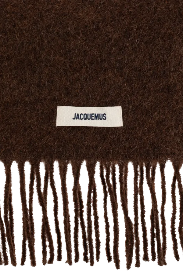 Jacquemus Scarf With Logo Patch