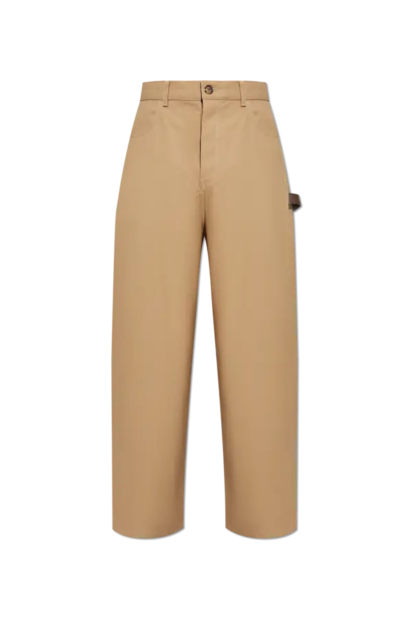 Loewe Straight-leg Cotton Trousers