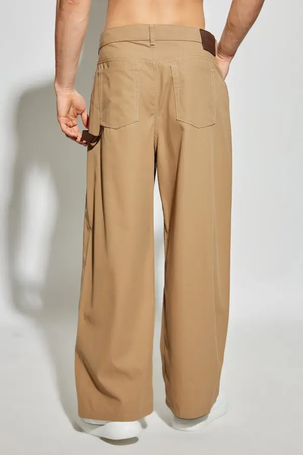 Loewe Straight-leg Cotton Trousers