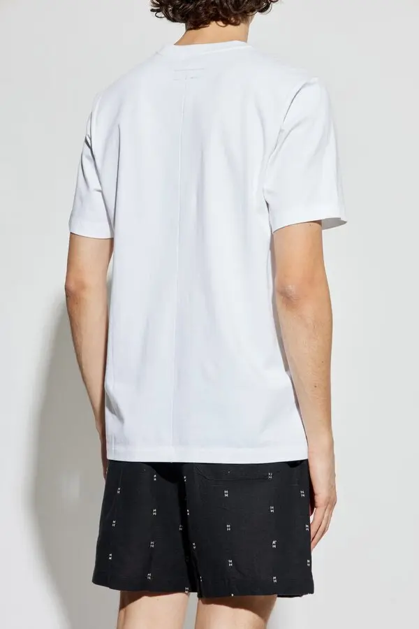 Rag & Bone Cotton T-shirt With Logo - White