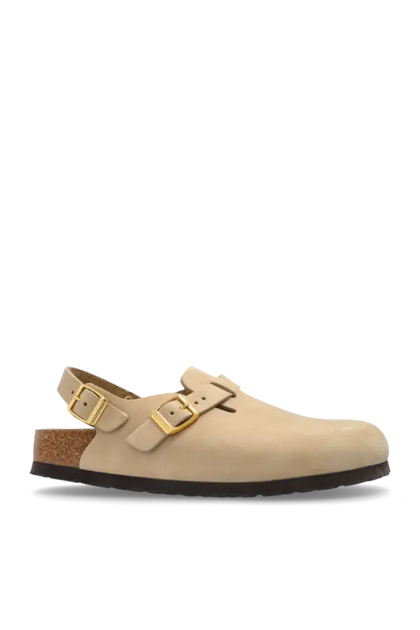 BIRKENSTOCK Tokio Ii Suede Sandals - Beige