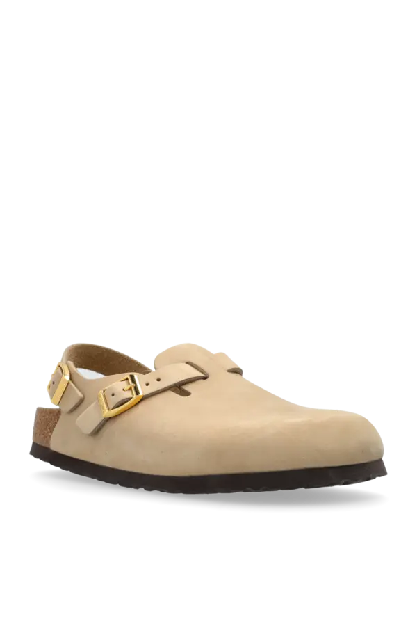 BIRKENSTOCK Tokio Ii Suede Sandals - Beige