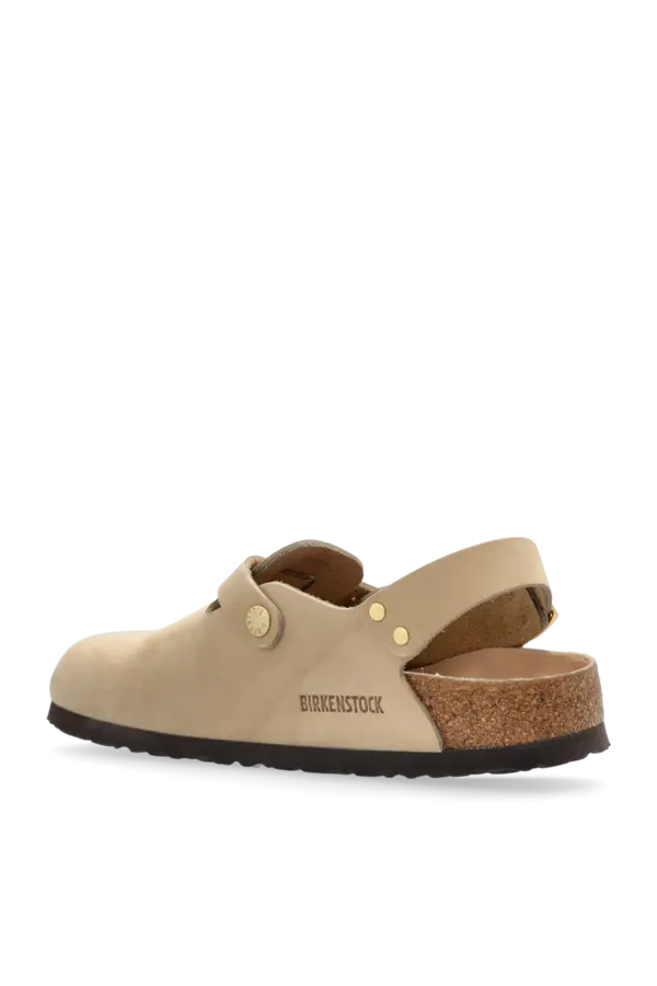 BIRKENSTOCK Tokio Ii Suede Sandals - Beige