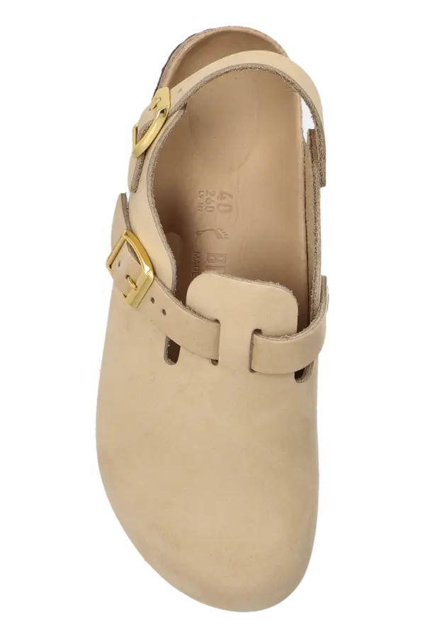 BIRKENSTOCK Tokio Ii Suede Sandals - Beige