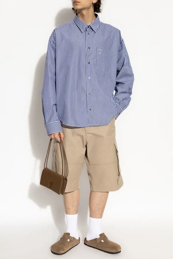 AMI Paris Logo Cargo Shorts