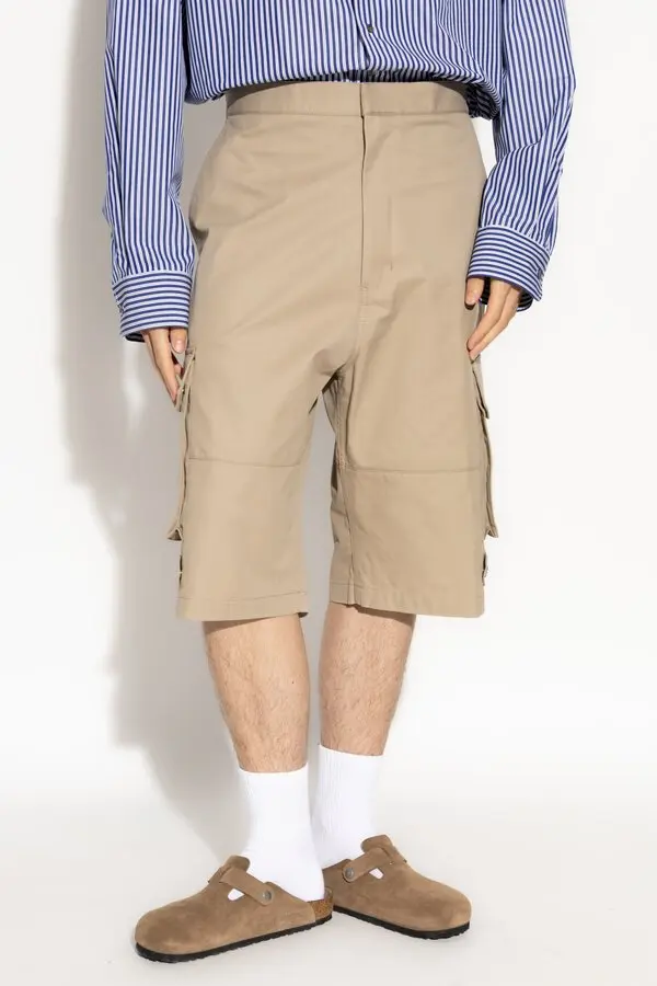 AMI Paris Logo Cargo Shorts