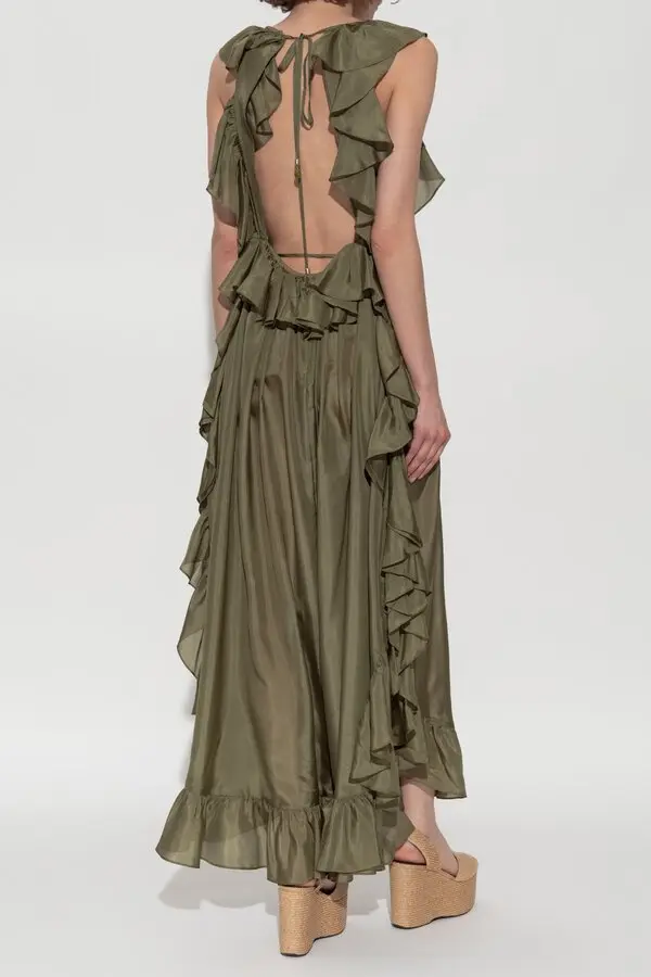 Silk Maxi Dress