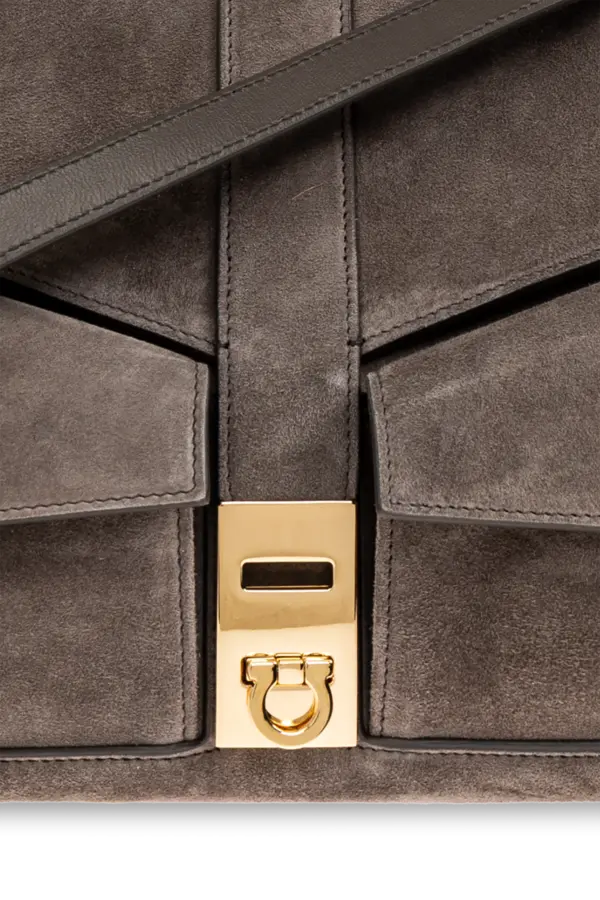 FERRAGAMO Shoulder Bag Hug Large - Grey