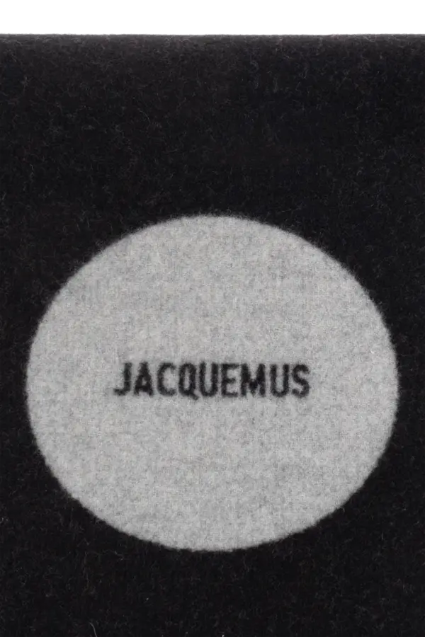 Jacquemus Wool Scarf With Logo
