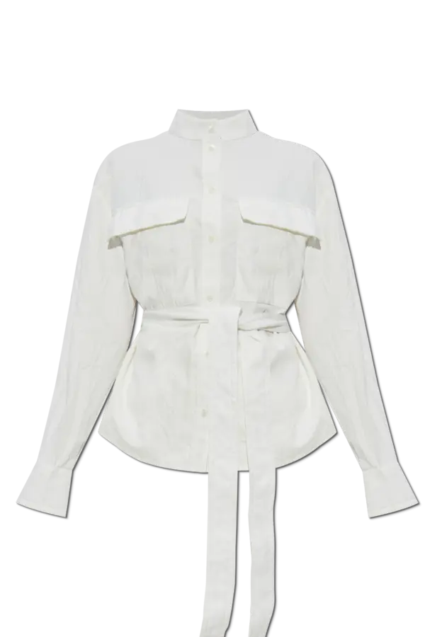 FERRAGAMO Belted Shirt