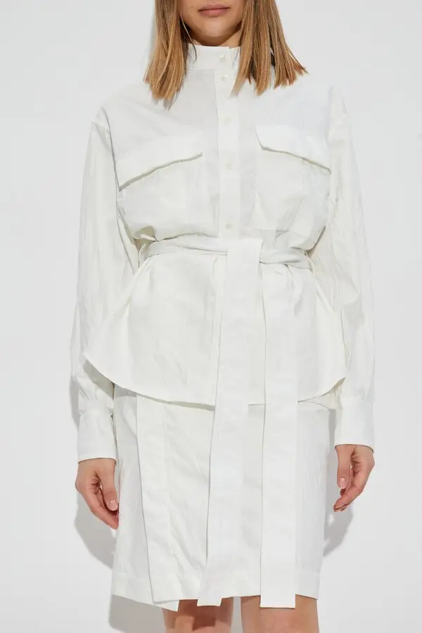 FERRAGAMO Belted Shirt