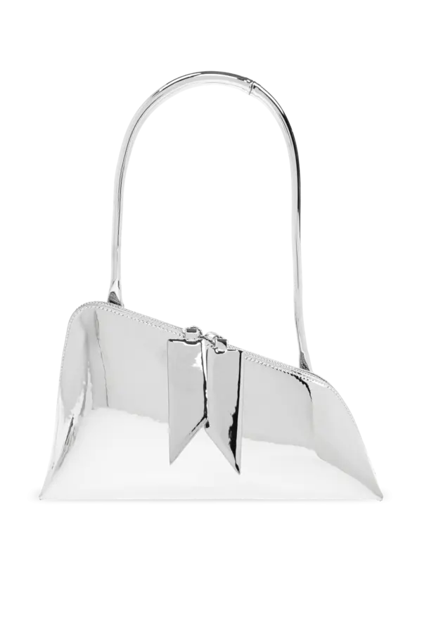 Attico Sunrise Shoulder Bag - Silver
