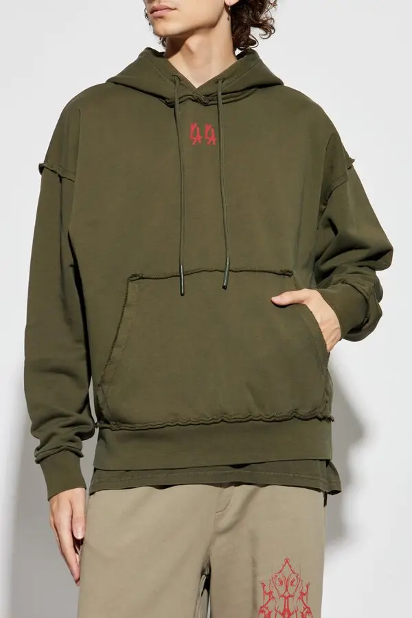 44 LABEL GROUP Printed Oversized Hoodie