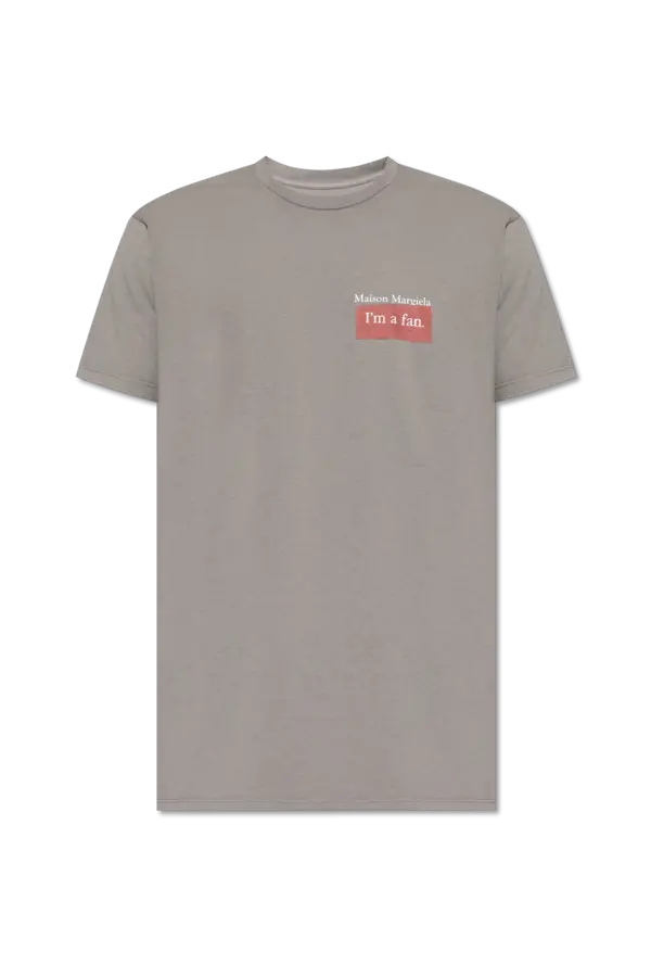 MAISON MARGIELA T-shirt With Logo - Grey
