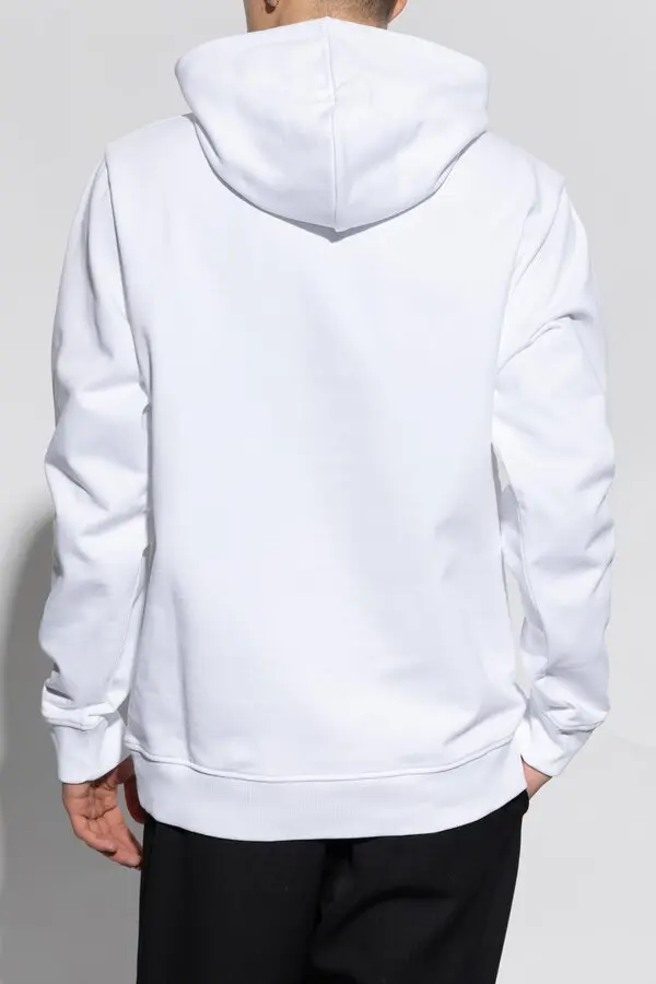 Balmain Hooded Cotton-blend Sweatshirt