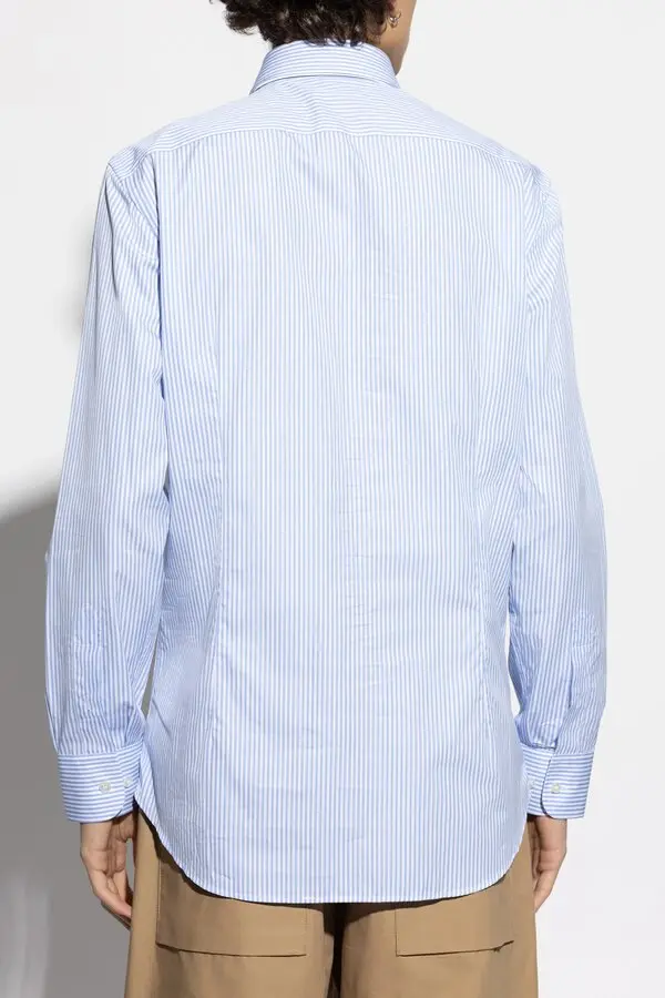 Etro Shirt With Stripe Pattern - Light Blue