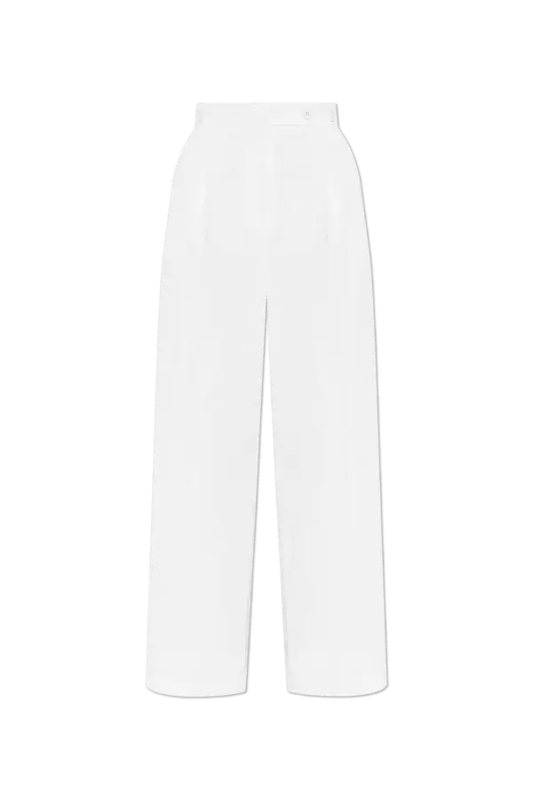 Givenchy Pleated Wide-leg Trousers