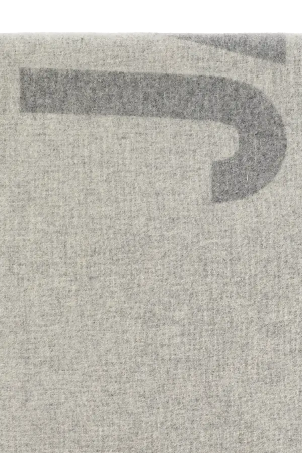 Jacquemus Wool Scarf With Logo