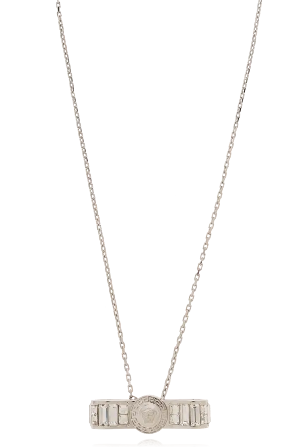 Versace Pendant Necklace - Silver