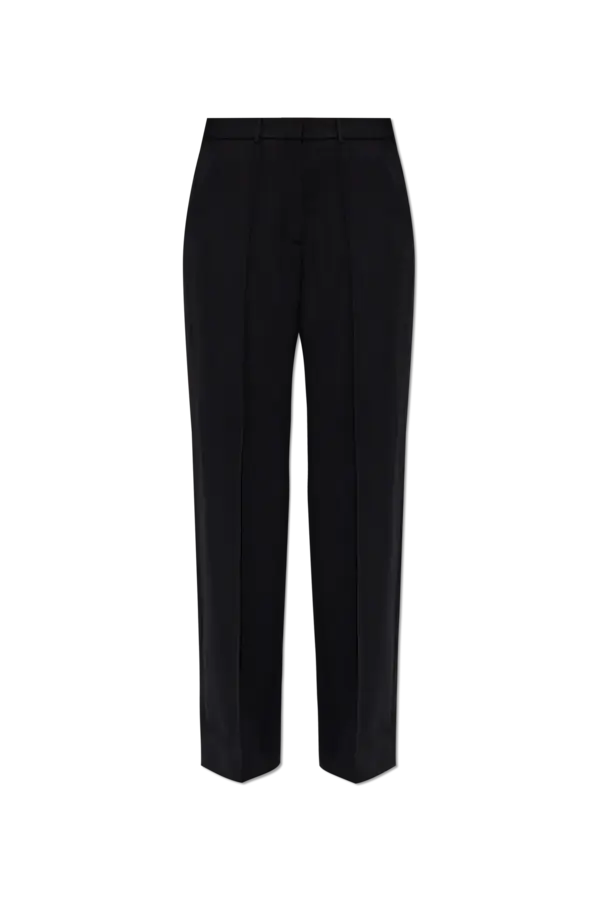 Balmain Wool Creased Trousers