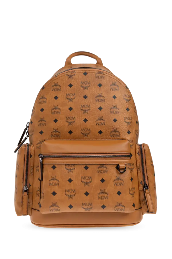 Mcm Stark Backpack - Brown