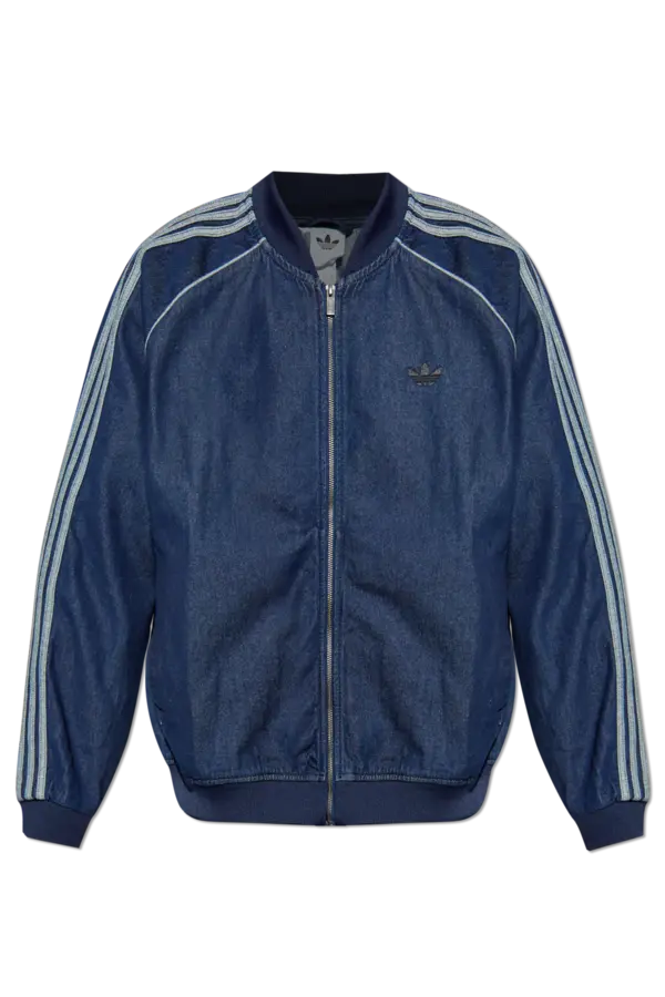 Adidas Originals By Alexander Wang Denim Bomber Jacket