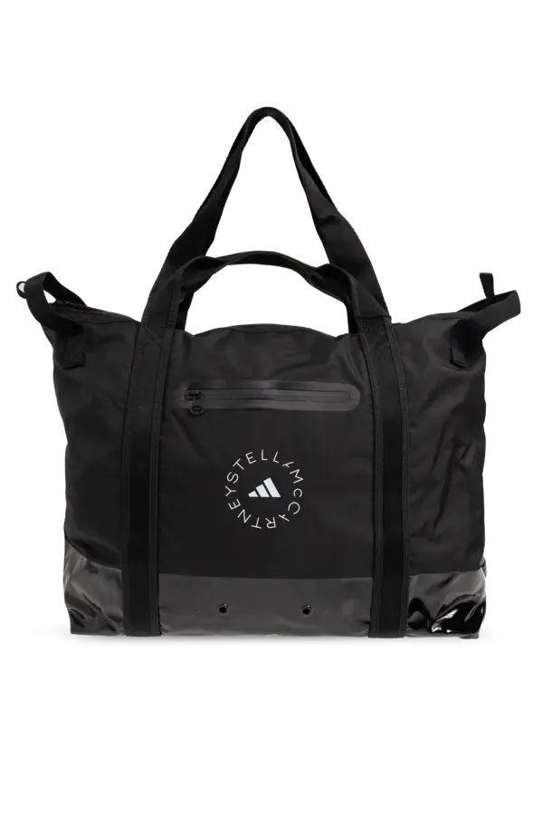 Adidas By Stella McCartney Gym Bag With Logo - Black