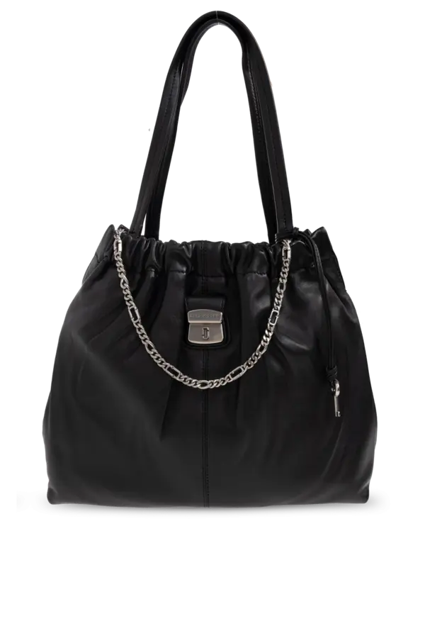 Marc Jacobs Leather Shoulder Bag - Black