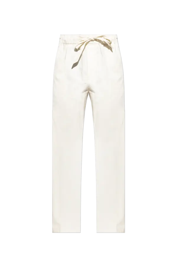 LANVIN Loose Fit Cotton Trousers