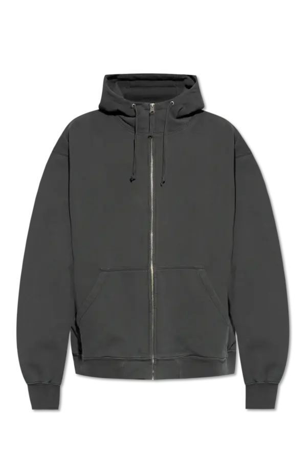 MAISON MARGIELA Oversized Cotton Hoodie - Grey