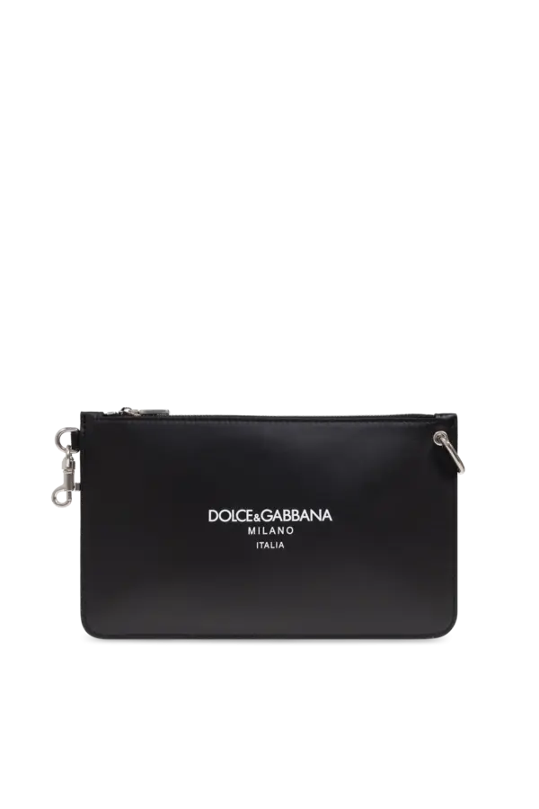 Dolce & Gabbana Leather Shoulder Bag - Black