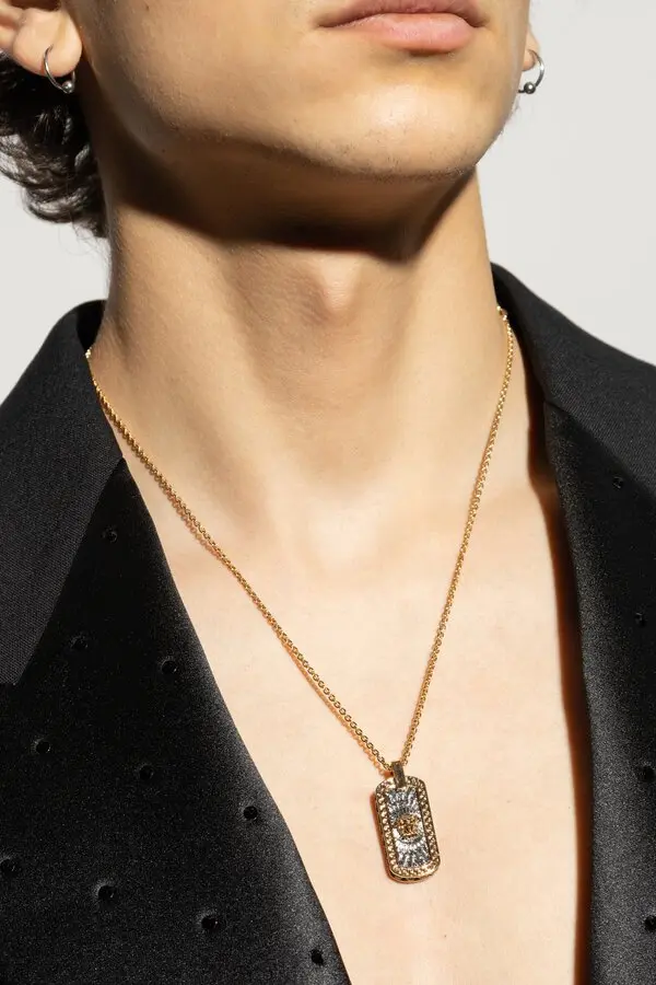 Versace Pendant Necklace - Gold