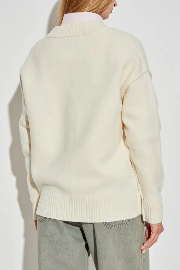 AMI Paris Wool Cardigan