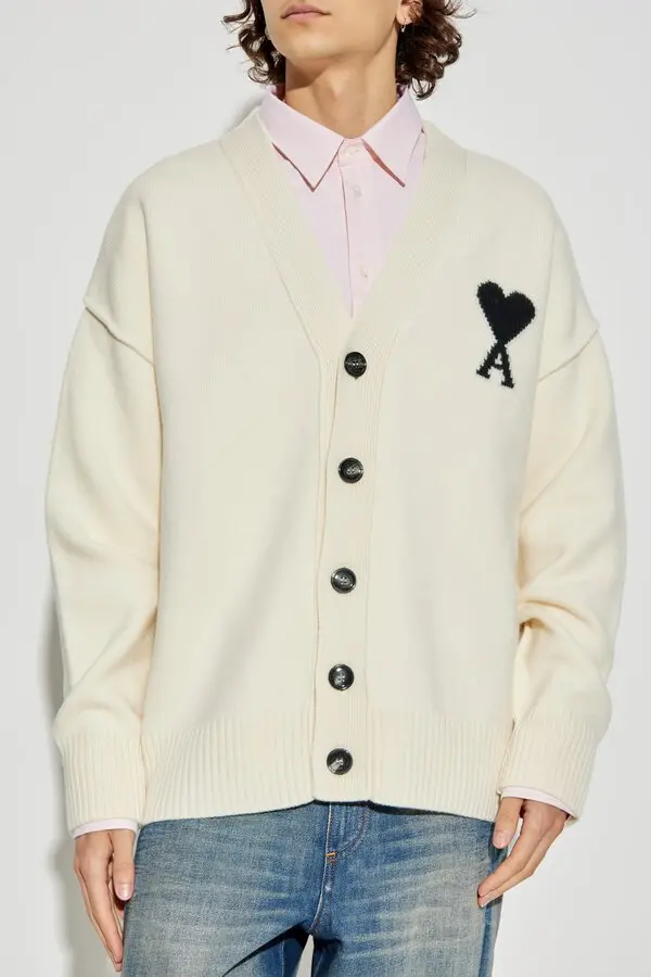AMI Paris Wool Cardigan