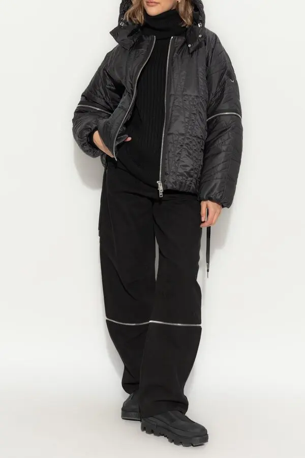 Moncler 6 Willow Smith Quilted Down Jacket - Black