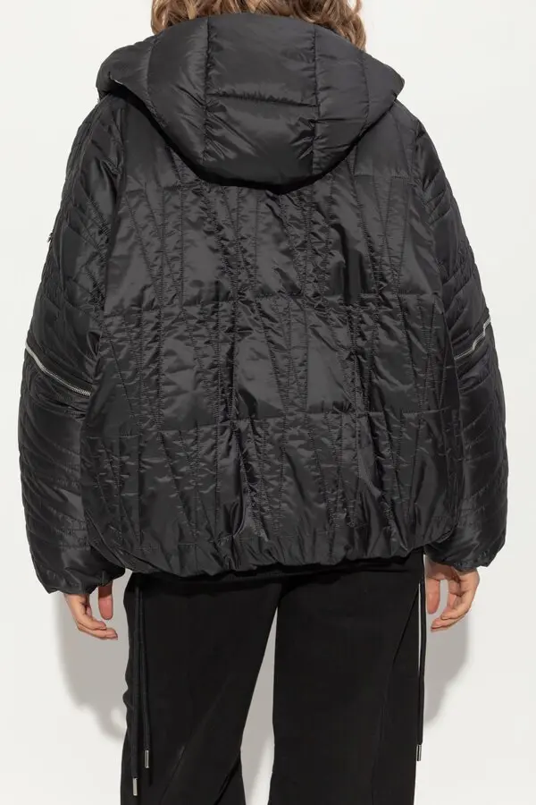 Moncler 6 Willow Smith Quilted Down Jacket - Black