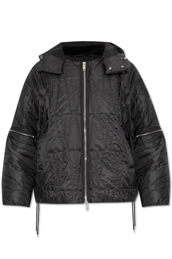 Moncler 6 Willow Smith Quilted Down Jacket - Black