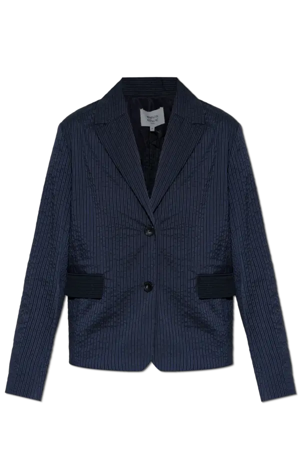 Maison Kitsuné Pinstriped Blazer