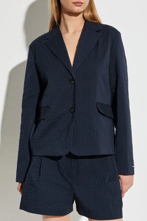 Maison Kitsuné Pinstriped Blazer
