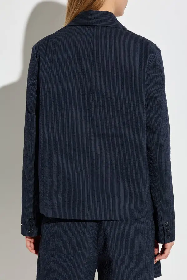 Maison Kitsuné Pinstriped Blazer