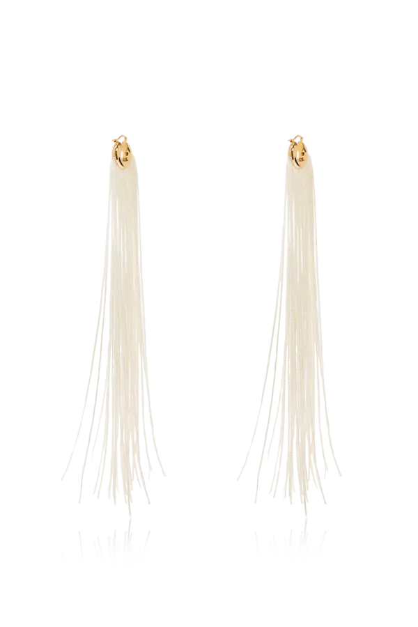 JIL SANDER Earrings With Long Tassels