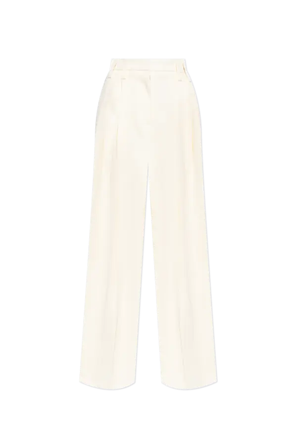 JIL SANDER Pleated Crease Trousers