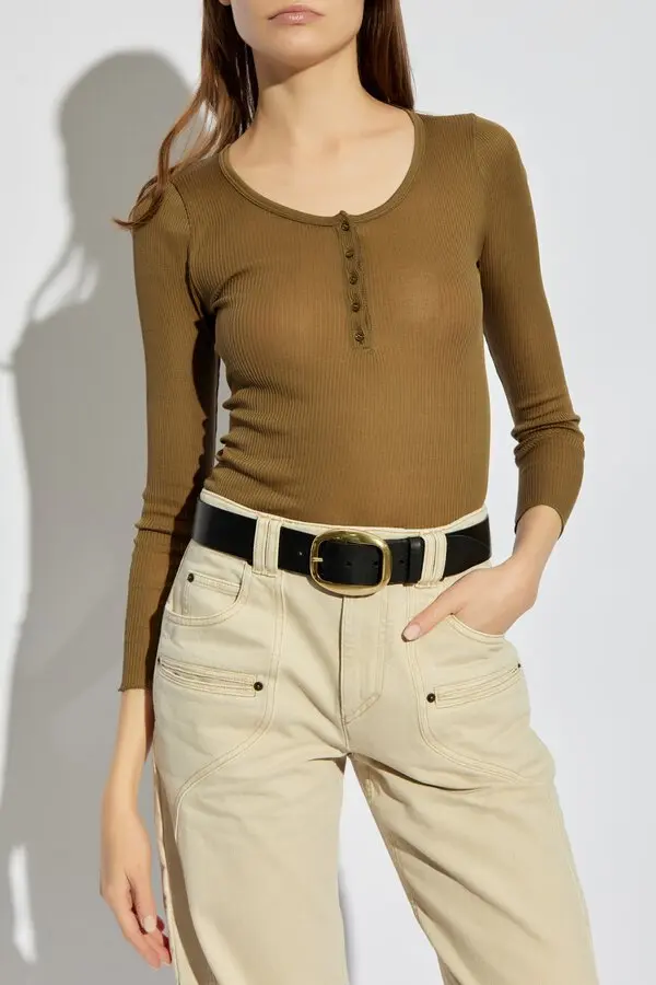 Isabel Marant Lamyli Ribbed Top