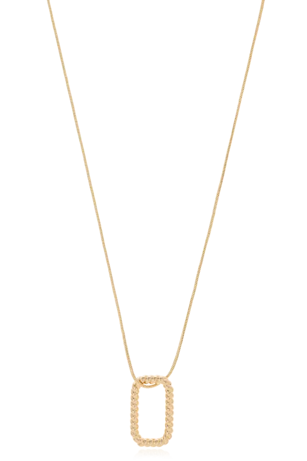 ALLSAINTS Geometric Pendant Necklace - Gold