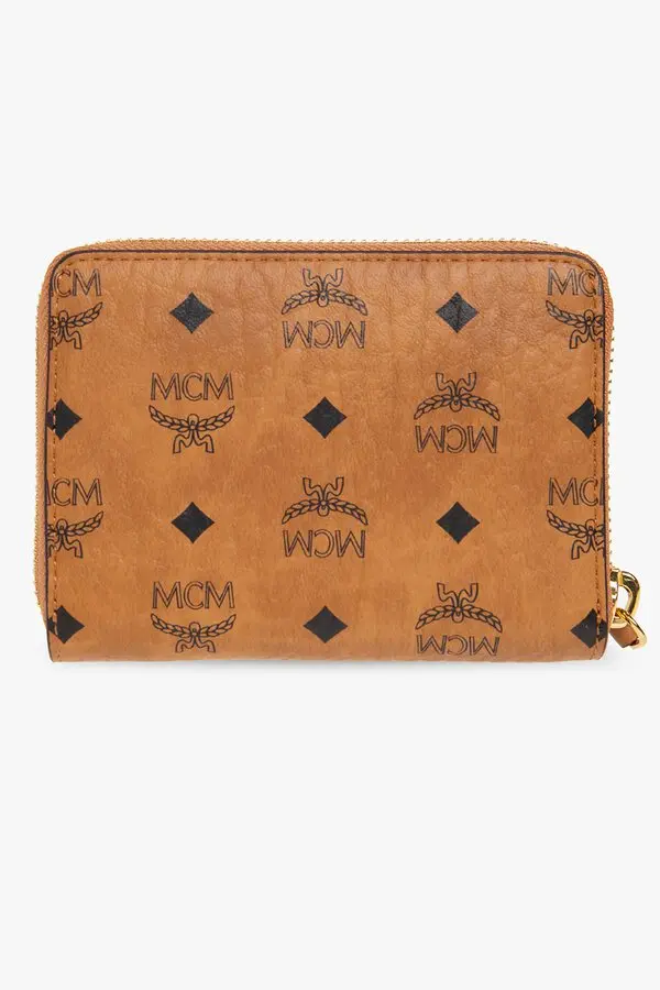 Mcm Wallet With Logo